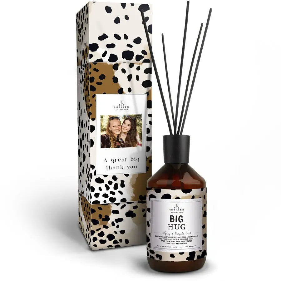 The Gift Label - Reed diffuser - Big Hug - Flora Queen